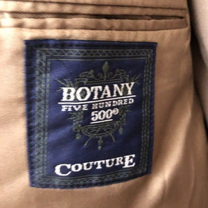 Botany 500 | Suits & Blazers | Botany 50 Couture Mens Tan 2 Button Wool ...
